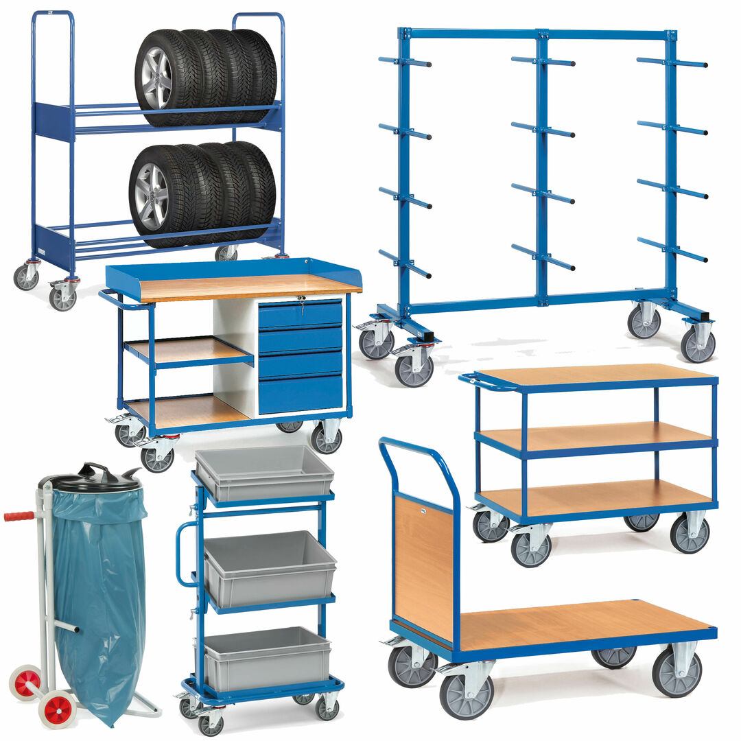 Wagen - Für Lager, Werkstatt und Produktion - Kaiser Systeme